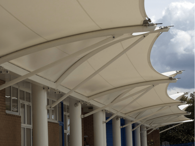 Tensile Fabric Structure | Sharp lane Primary - Case Studies