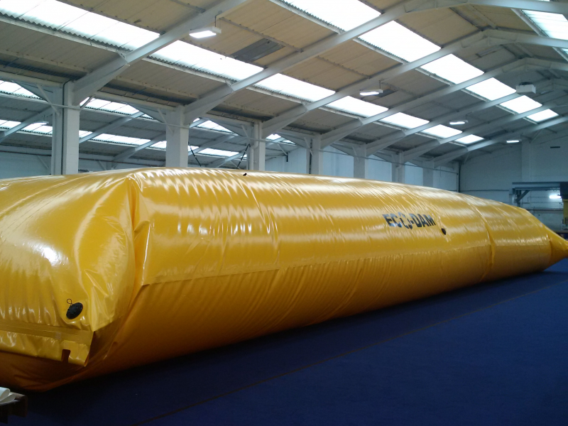 Temporary Eco-Dam Water Dams | Water Filled Dam | J & J Carter