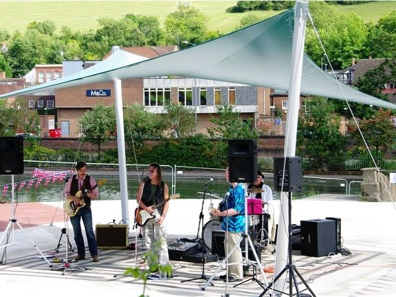 Chesham Council | Lowndes Park Hypar Canopy | JJ Carter